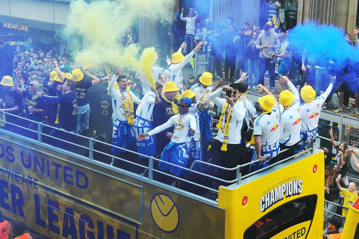 Leeds United Parade: A Grand Celebration of the Football Club’s Victory ...